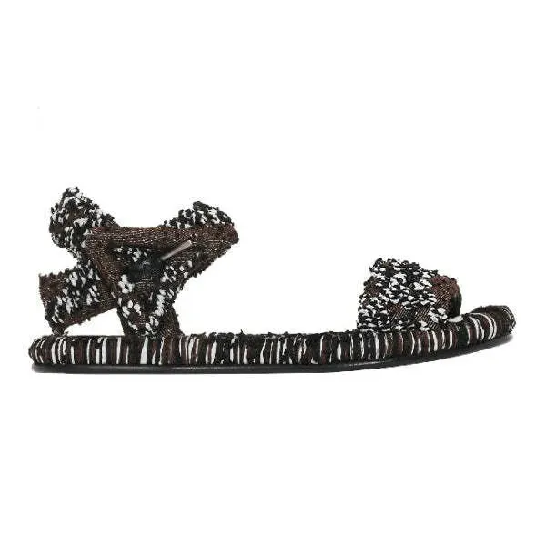 Unique Platform Illusion Open Toe Sandals