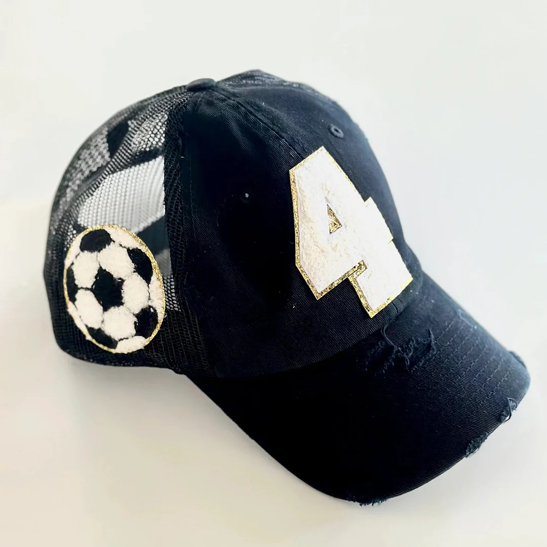 Custom Game Day Varsity Number Hat