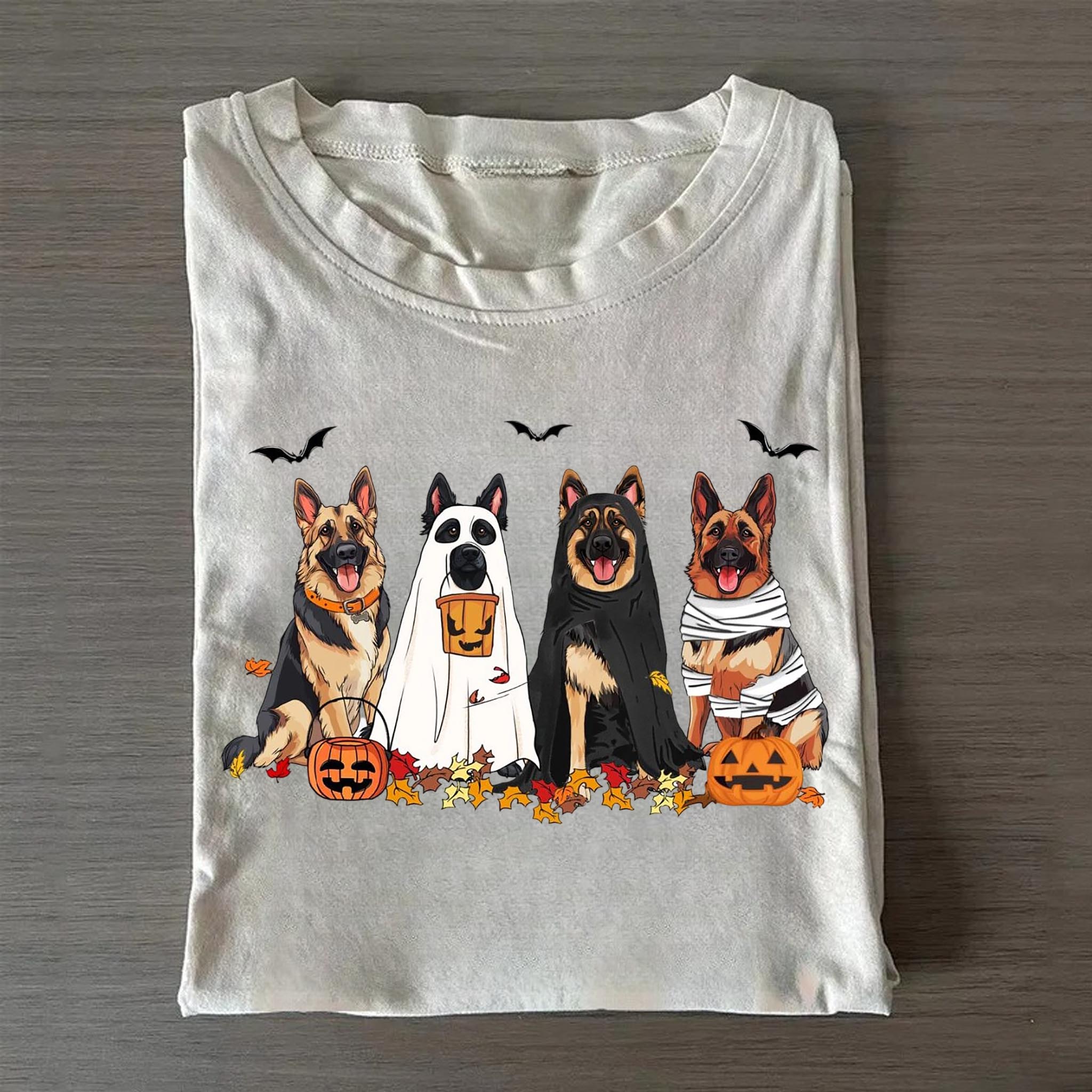 German Shepherd Ghost Dogs T-shirt