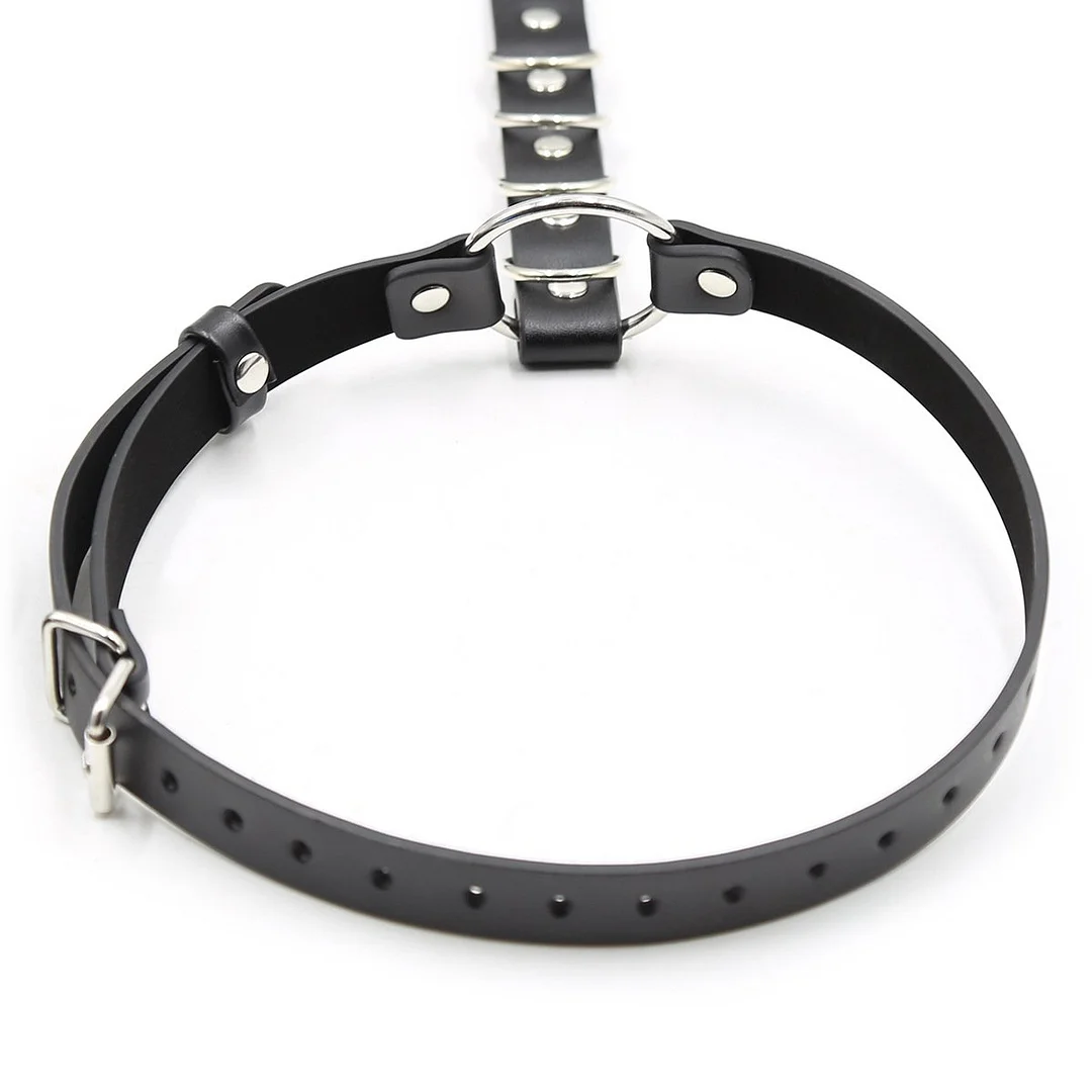 PUNK PU LEATHER BELT LEG LOOP