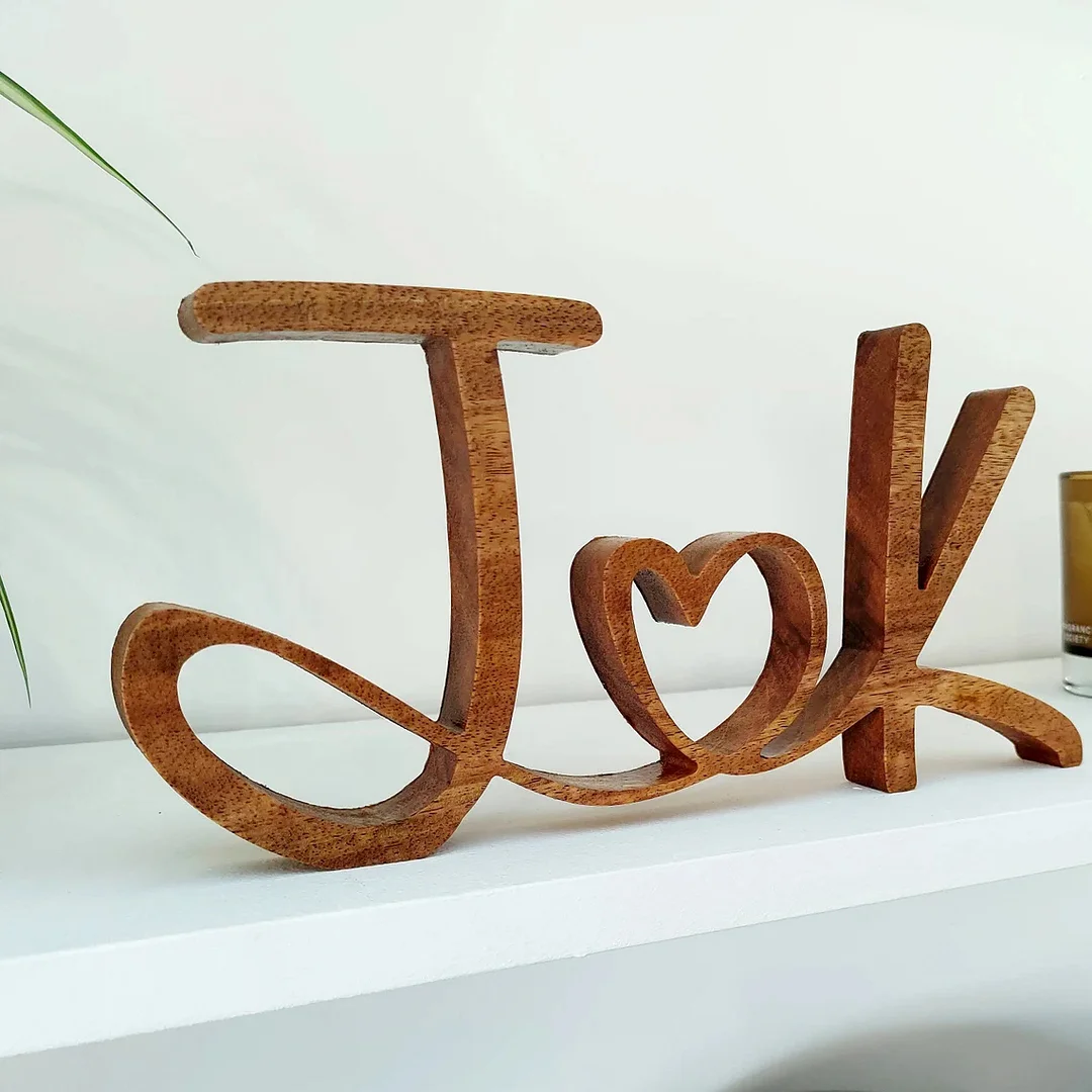 Couples Initials Sign