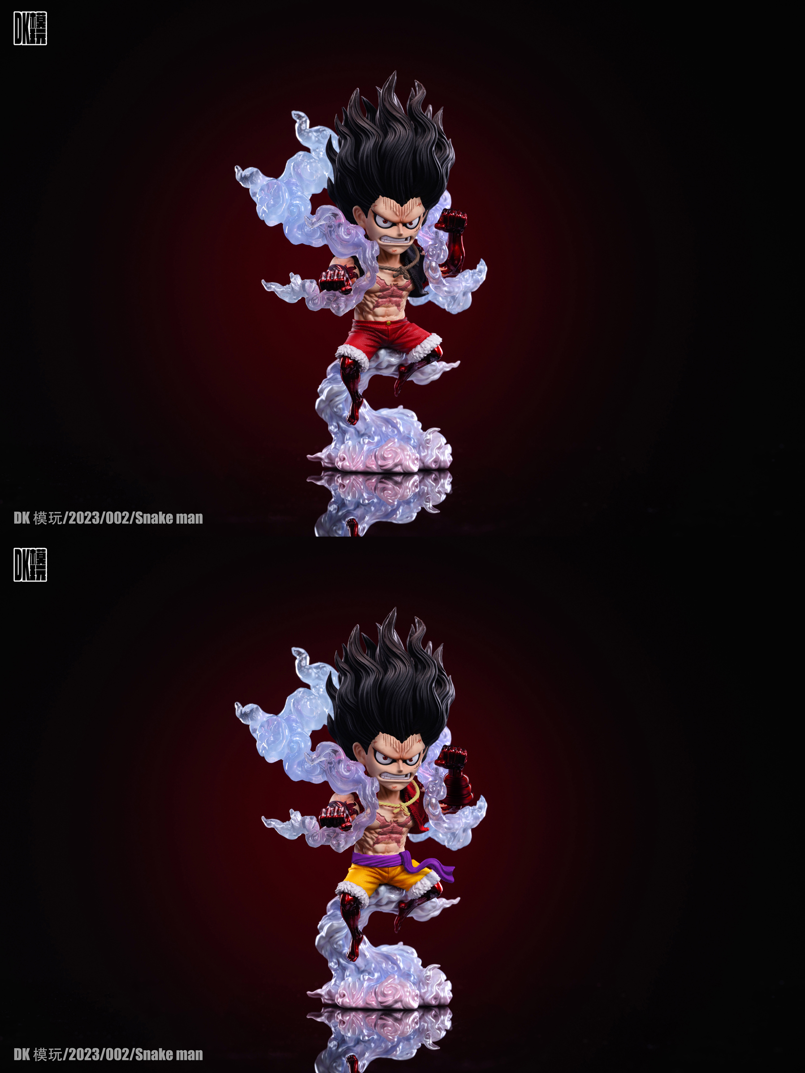 WCF Scale Snakeman Form Monkey D. Luffy - ONE PIECE Resin Statue - DK Model Play Studio