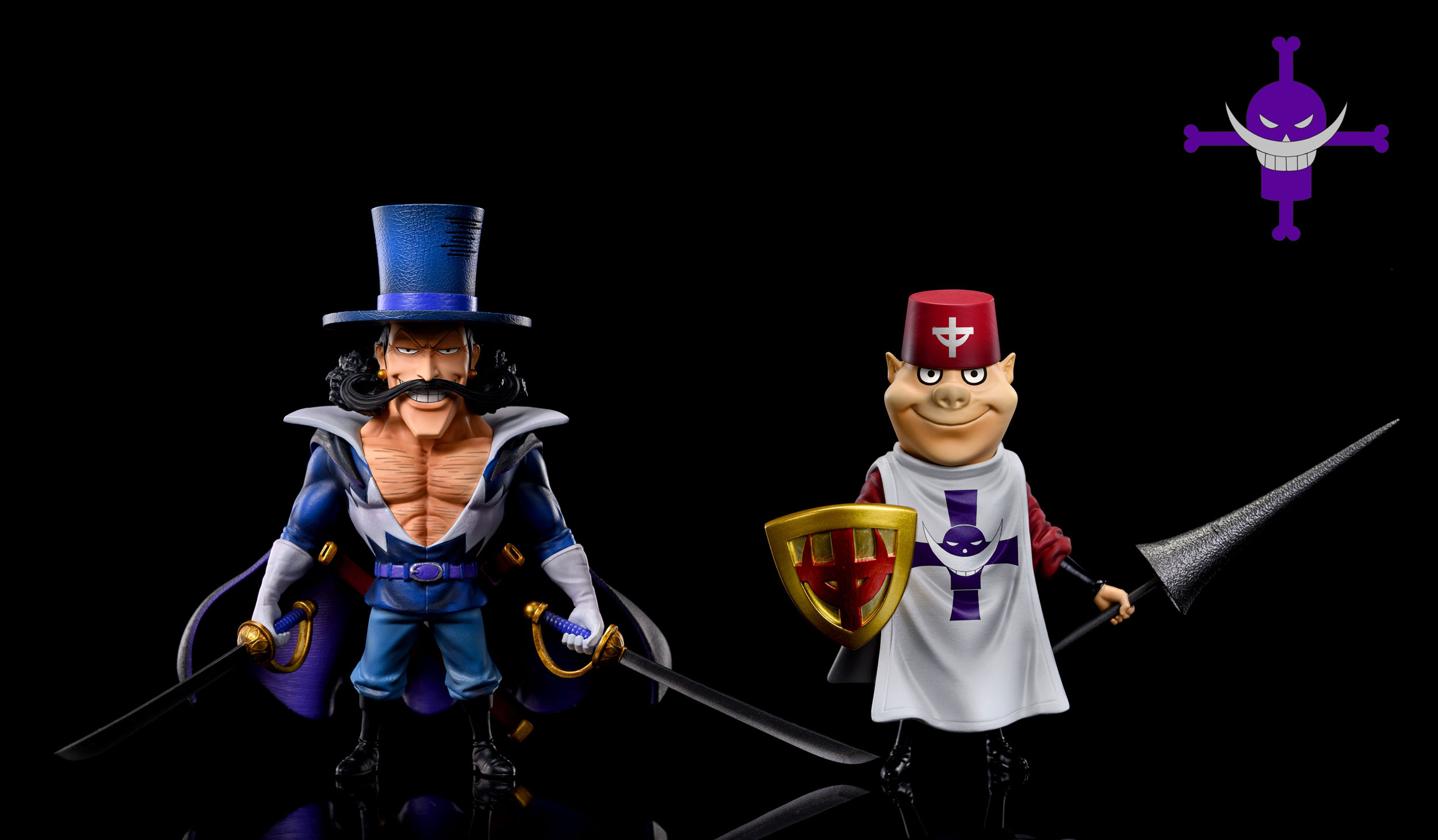 Whitebeard Pirates Series 004 Vista & Speed Jiru - ONE PIECE Resin ...