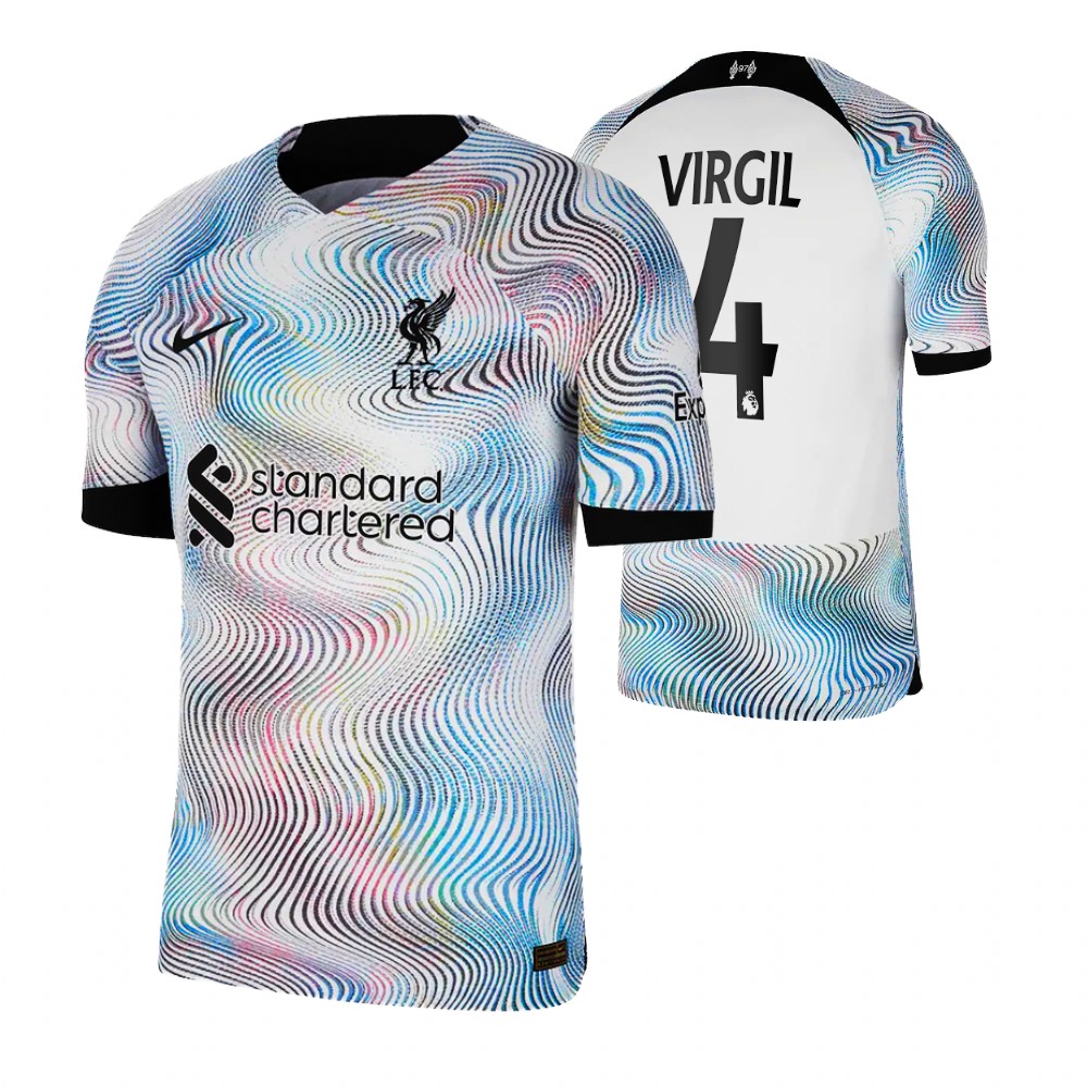 FC Liverpool Virgil van Dijk 4 Away Shirt Kit 2022/23