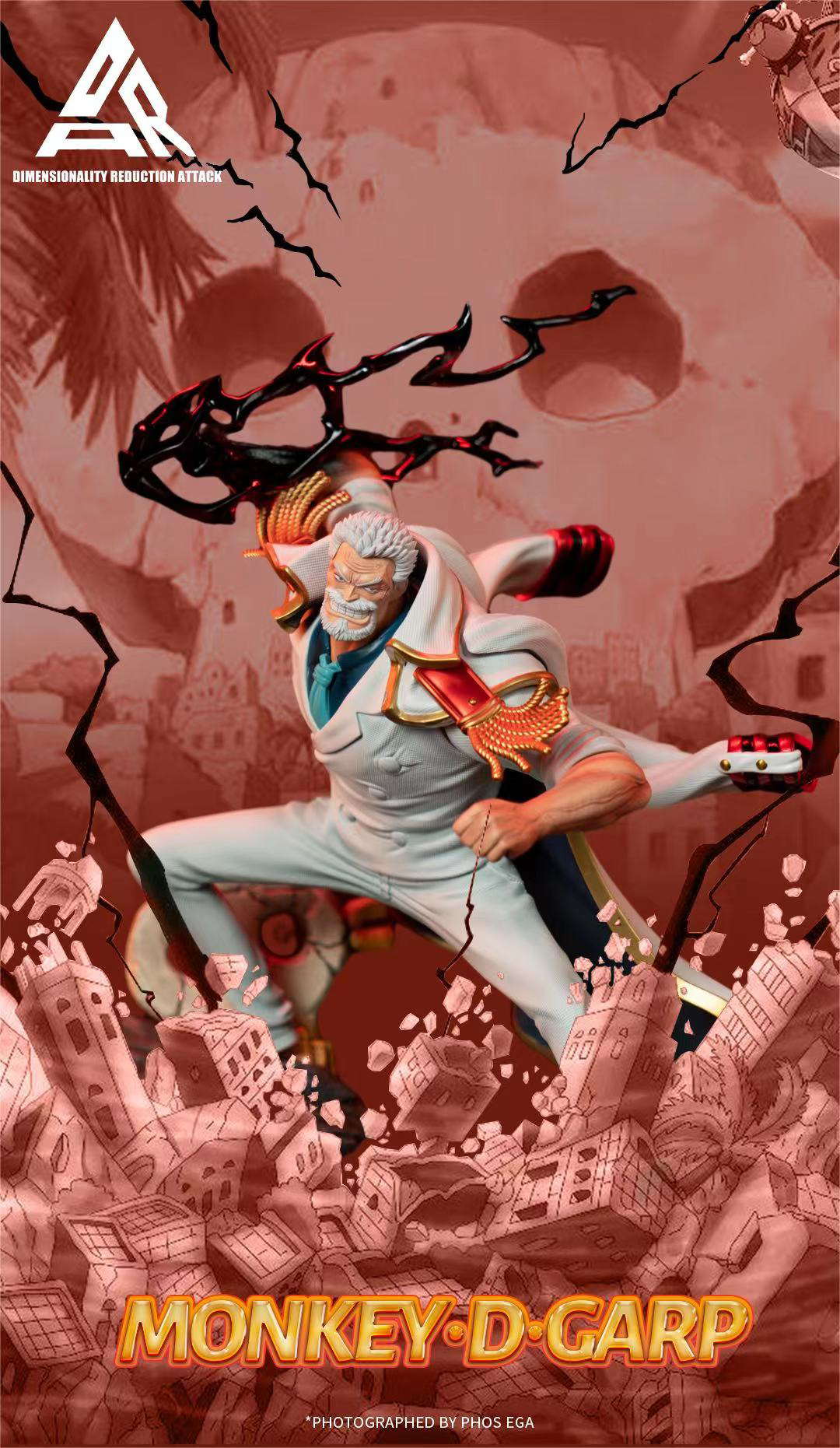 POP Scale Monkey D. Garp - ONE PIECE Resin Statue - DRA Studio