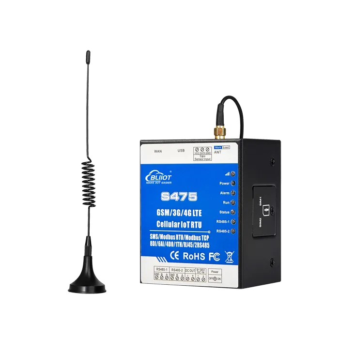 Industrial 4G LTE RTU Remote Terminal Unit Supports Modbus TCP/RTU IoT ...