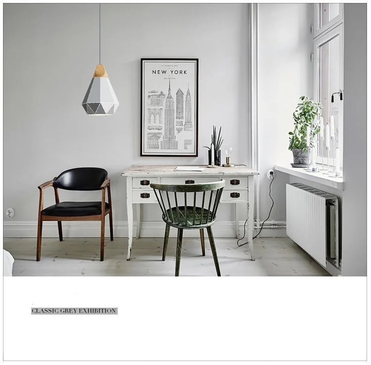 Modern minimalist design pendant lamp Nordic creative colorful led lamp ...