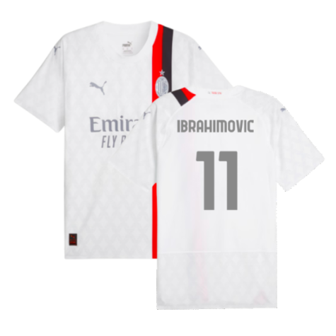 AC Milan Zlatan Ibrahimovic 11 Away Shirt Kit 2023-2024