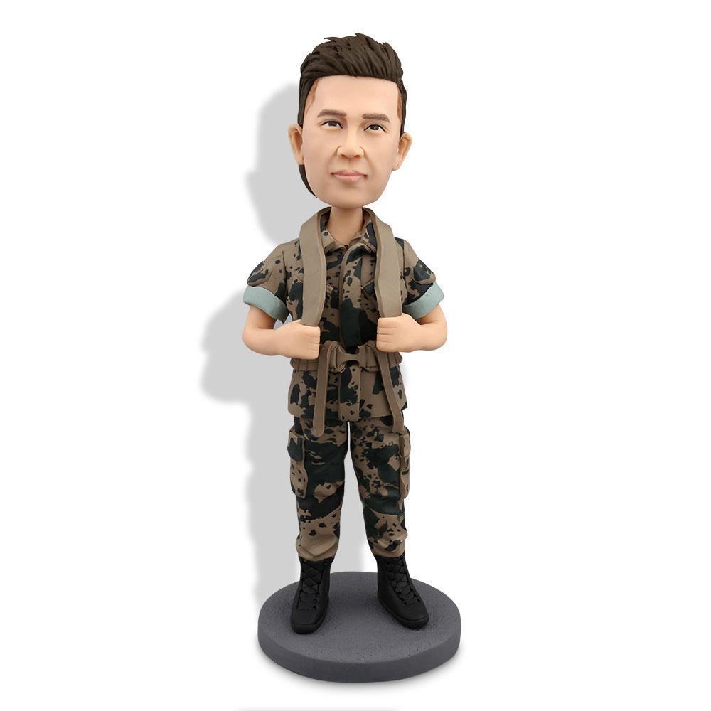 Military Army Custom Bobblehead