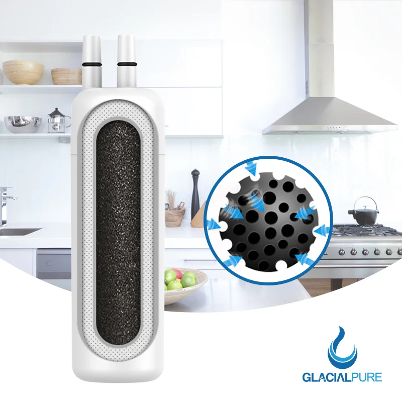 GlacialPure GP001 Water Filter Replacement For EDR1RXD1 & W10295370A