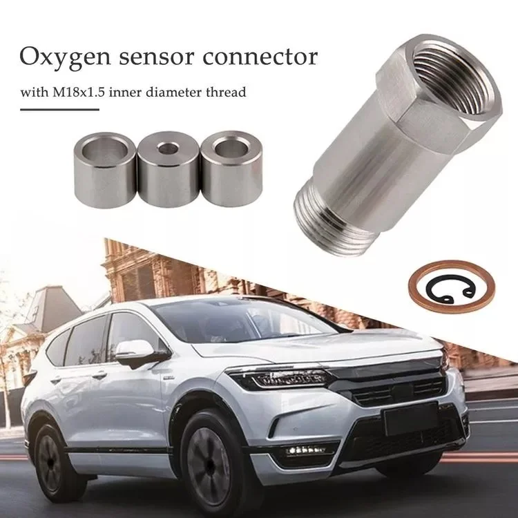 Garlaven Universal M18 x 1.5 Thread Car Exhaust Oxygen O2 Sensor ...