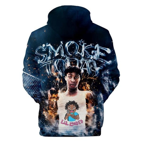 Men's Hoodies & Sweatshirts Lil Loaded Harajuku Printed Sweatshirt ...