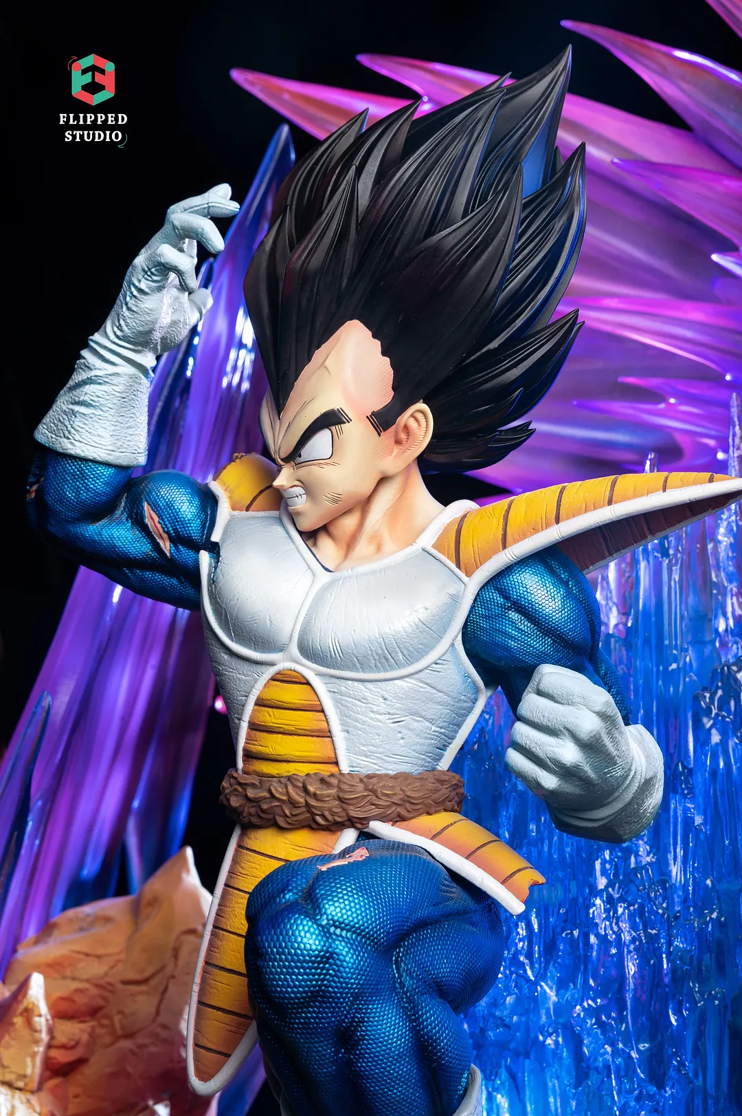 1/4 Scale Vegeta - Dragon Ball Resin Statue - Flipped Studio