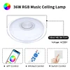 Led Ceiling Light RGB Dimmable 36W 40W Smart APP Control Bluetooth ...