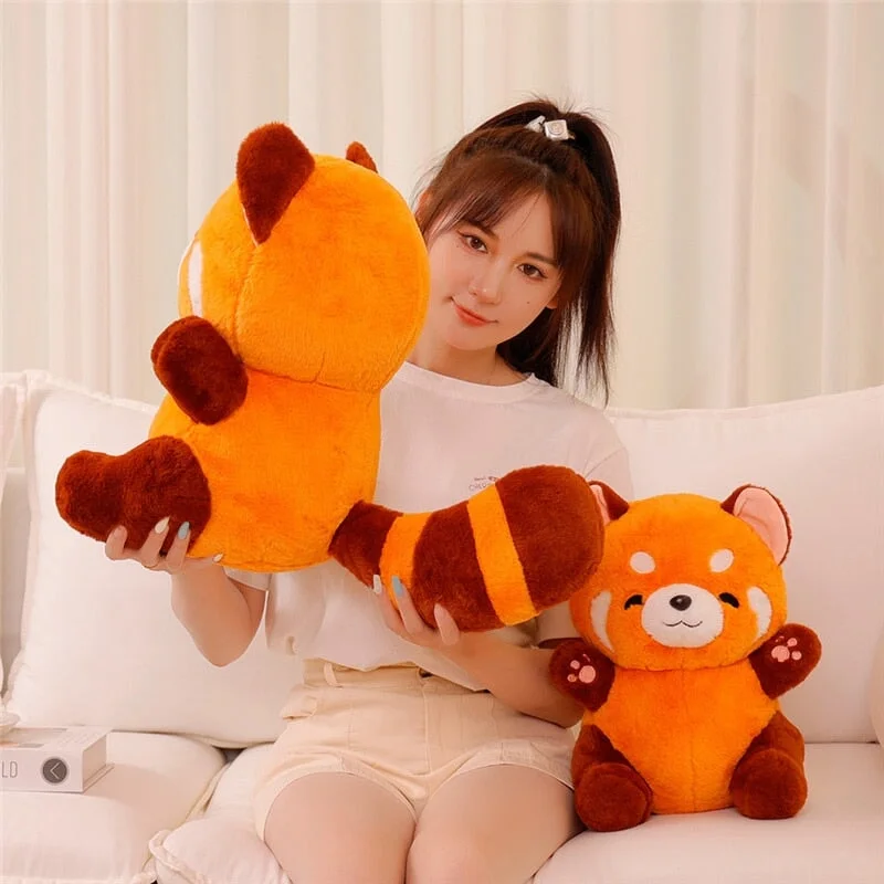 Mewaii Chai the Kawaii Red Raccoon Panda Plushie