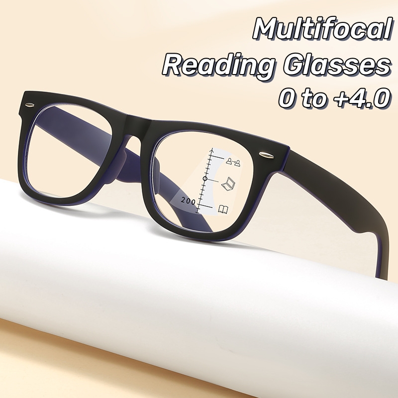 New Progressive Multifocal Reading Glasses Far and Near Dual-purpose ...