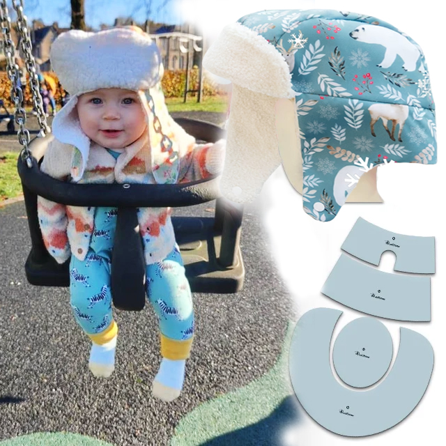 Catcher Hat Sewing Template – Instructions Included