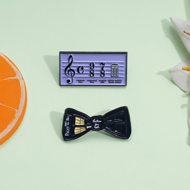 English Letters Series Pins