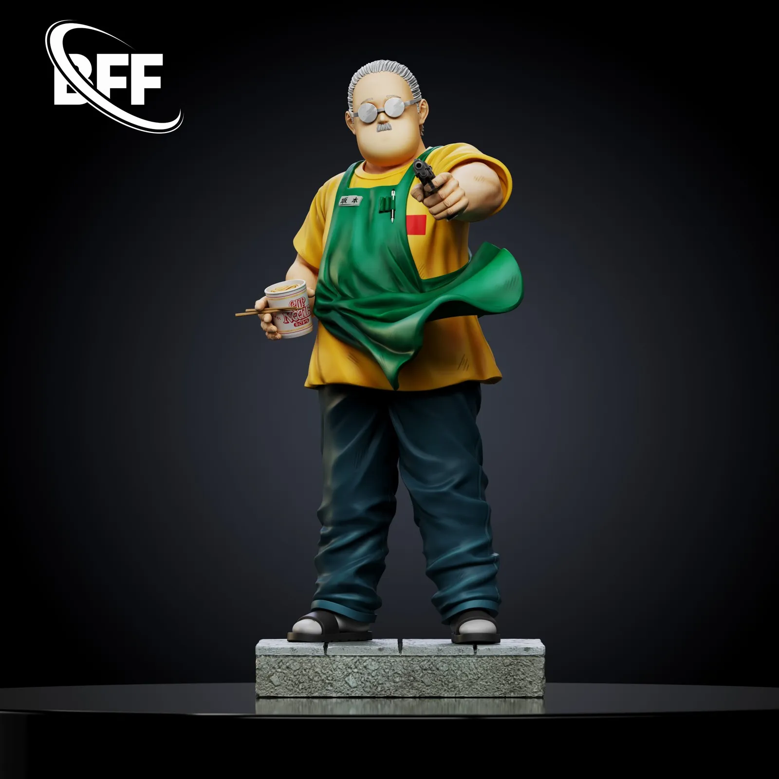 Fat Taro Sakamoto - Sakamoto Days Statue - BFF Studio