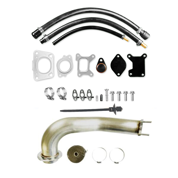 2017-2019 L5P DURAMAX EGR Delete kit with 3.5" Downpipe