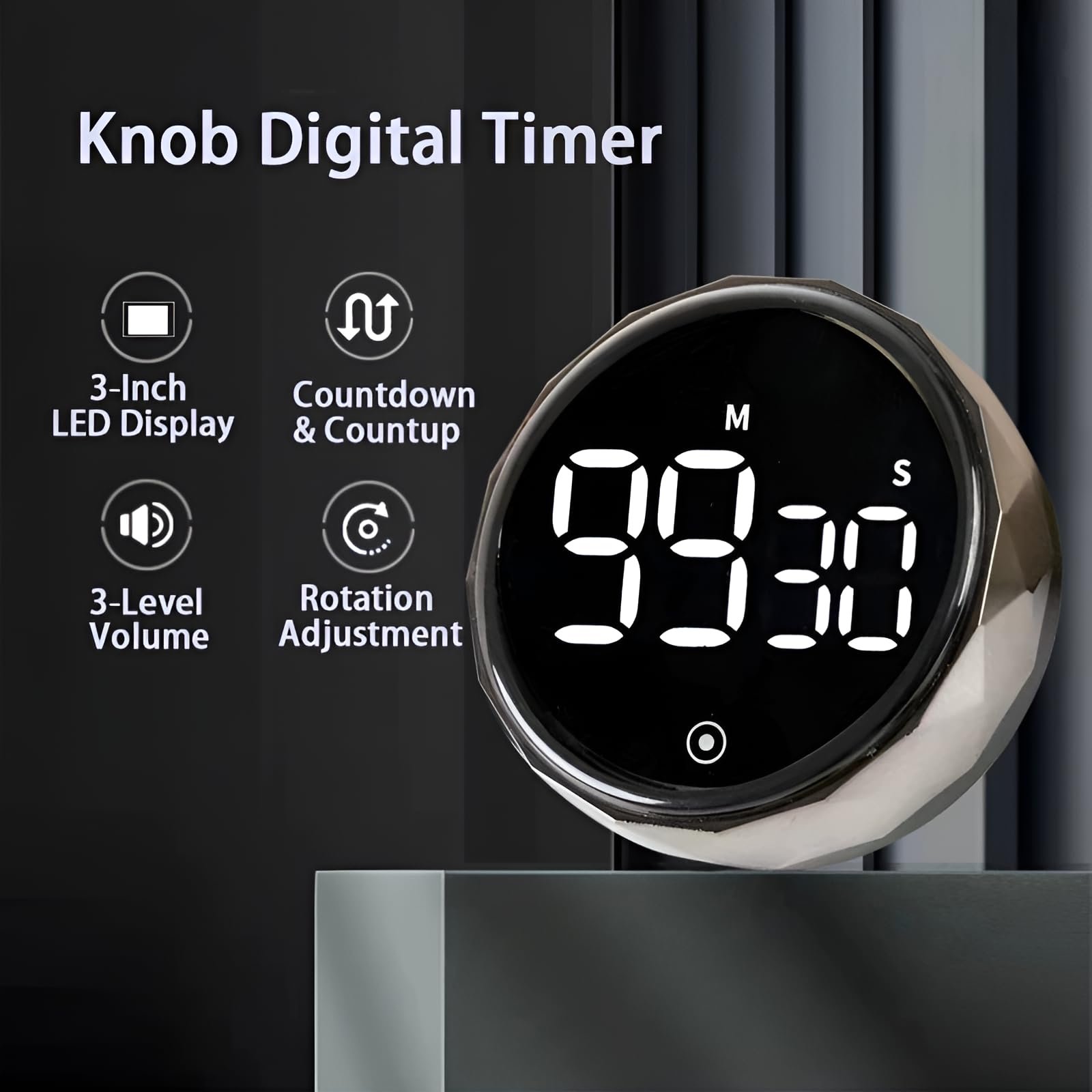 Magnetic Rotate Countup Timers