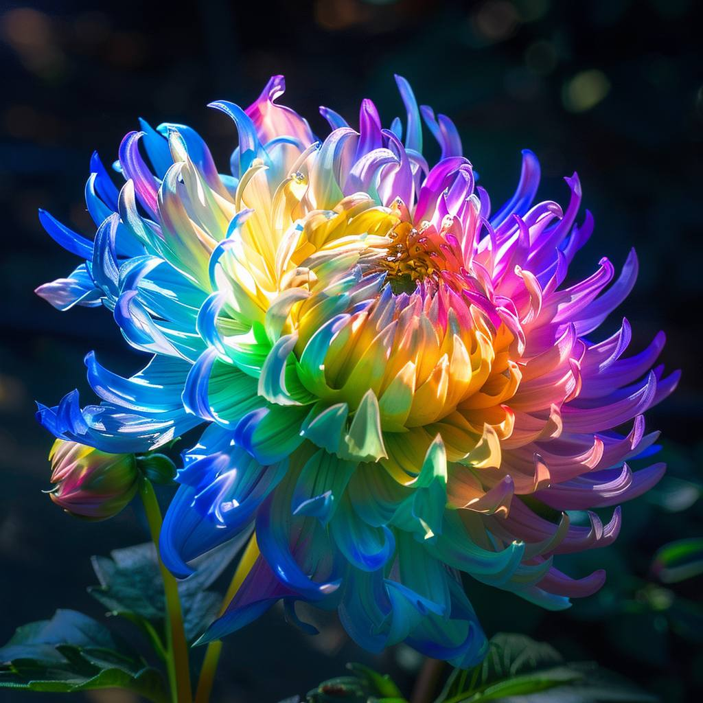 Rare Rainbow Chrysanthemum Garden Mums Seeds