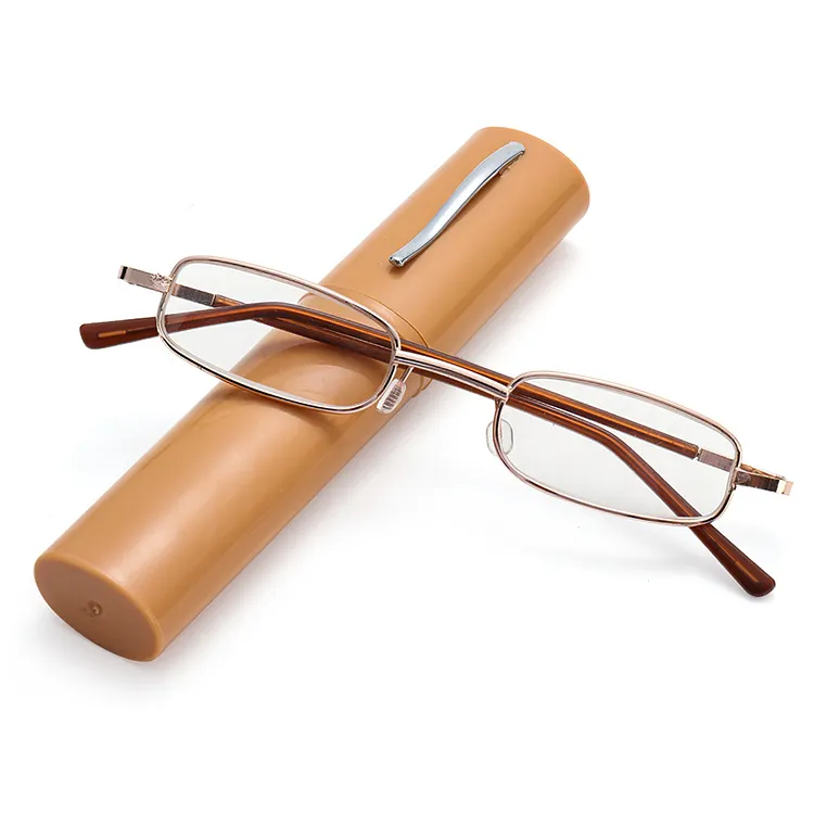 Simply Reading Glasses With Pen Tube Case Men Women Ultralight Portable ...
