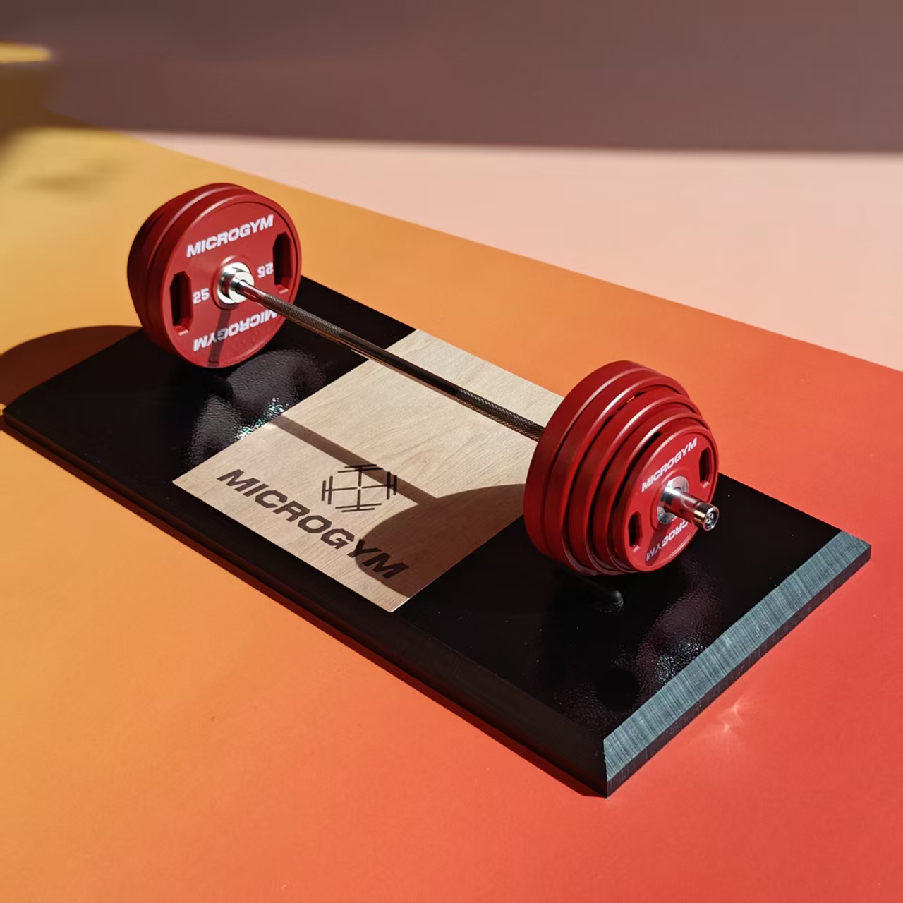Full-color Miniature Barbell Model