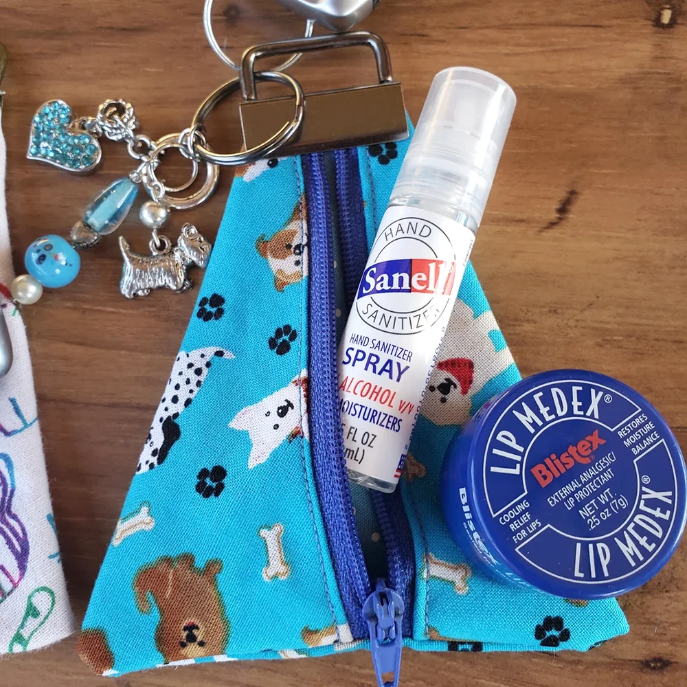 Cute Key Pouch Template Set- With Instructions