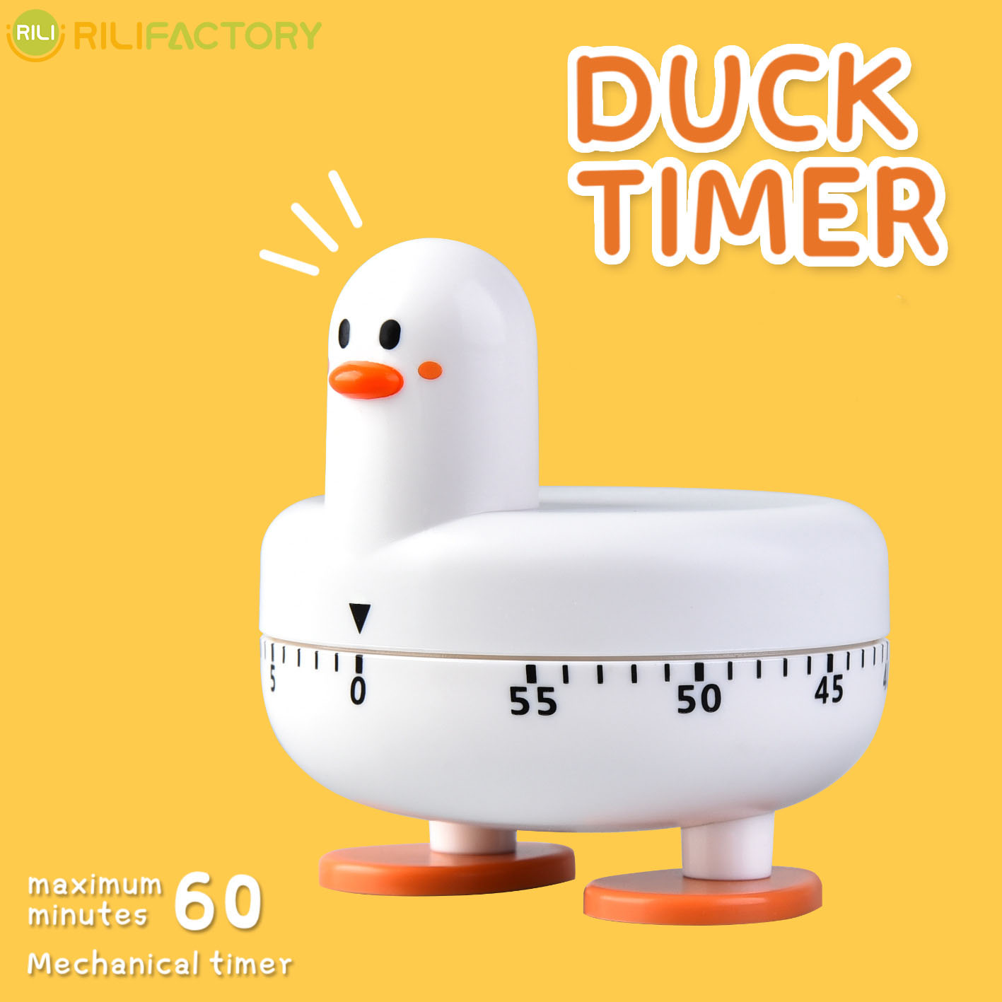 Cartoon Duck Timer - Manufacturer of Home Furnishings | Rilifactory