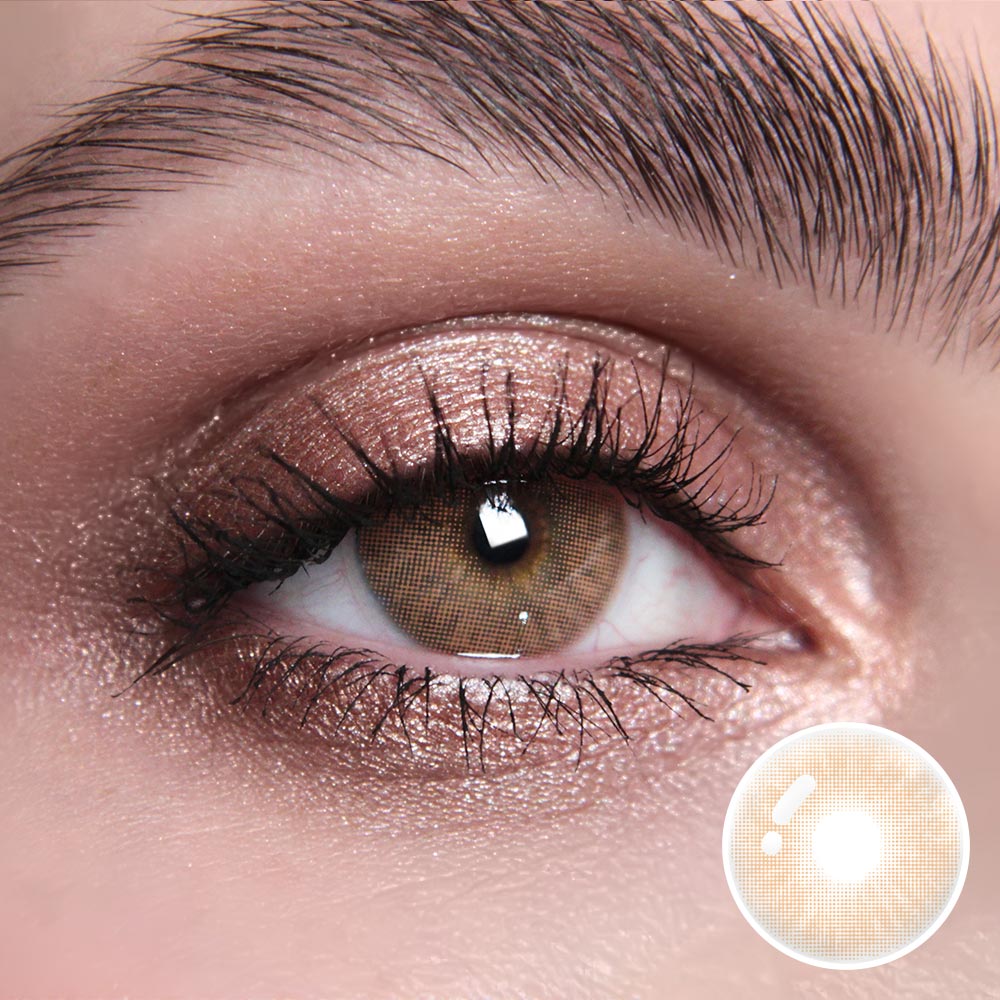 Vision Hazel Contact Lenses(12 months wear)