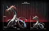 Small & Plus Scale Metal Seadramon & Chaos Seadramon - Digimon Resin ...