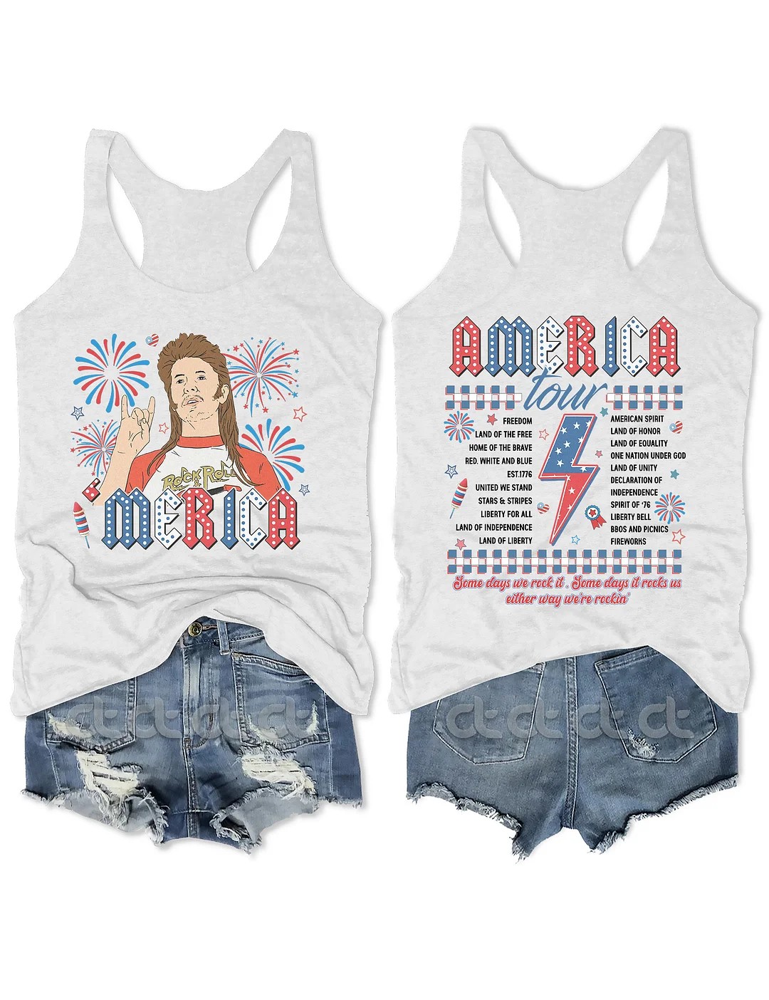 Joe Dirt Merica Tour Tank