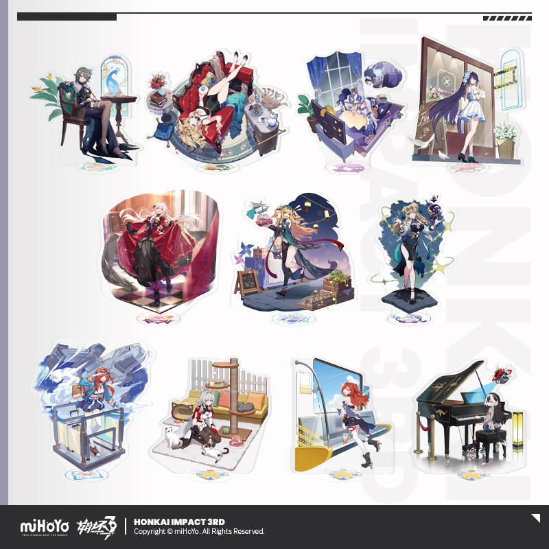 Honkai Impact 3rd Stigmata Series Tinplate Acrylic Stand [Original ...