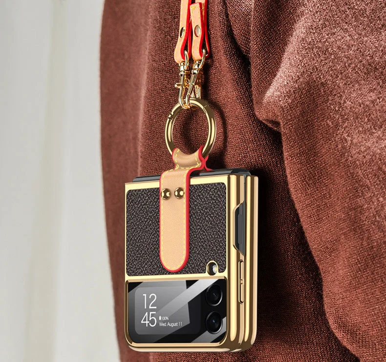 Samsung Zflip3 Lanyard Buckle Foldable Phone Case