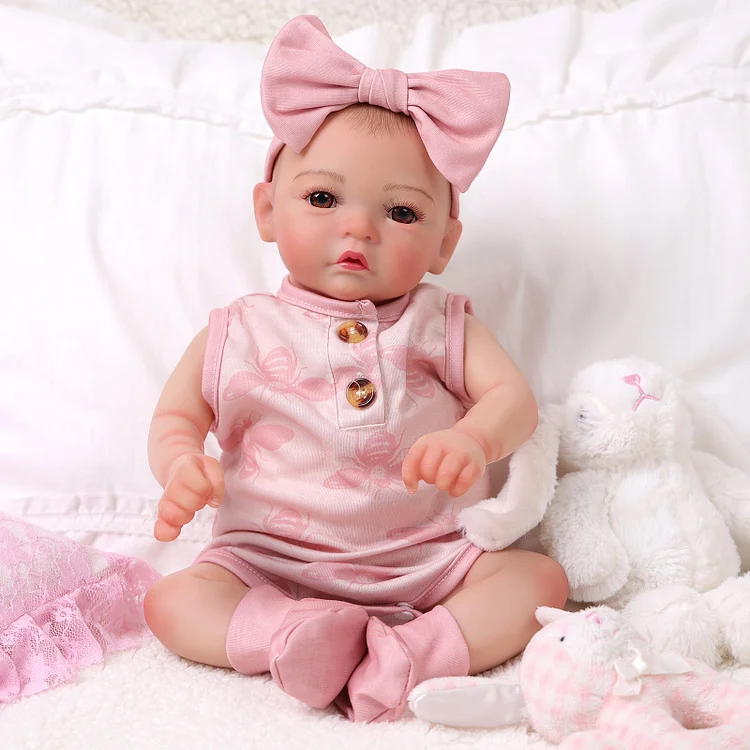 Beautiful Reborn Baby Dolls - 17'' Newborn Baby Girls Doll that Look ...