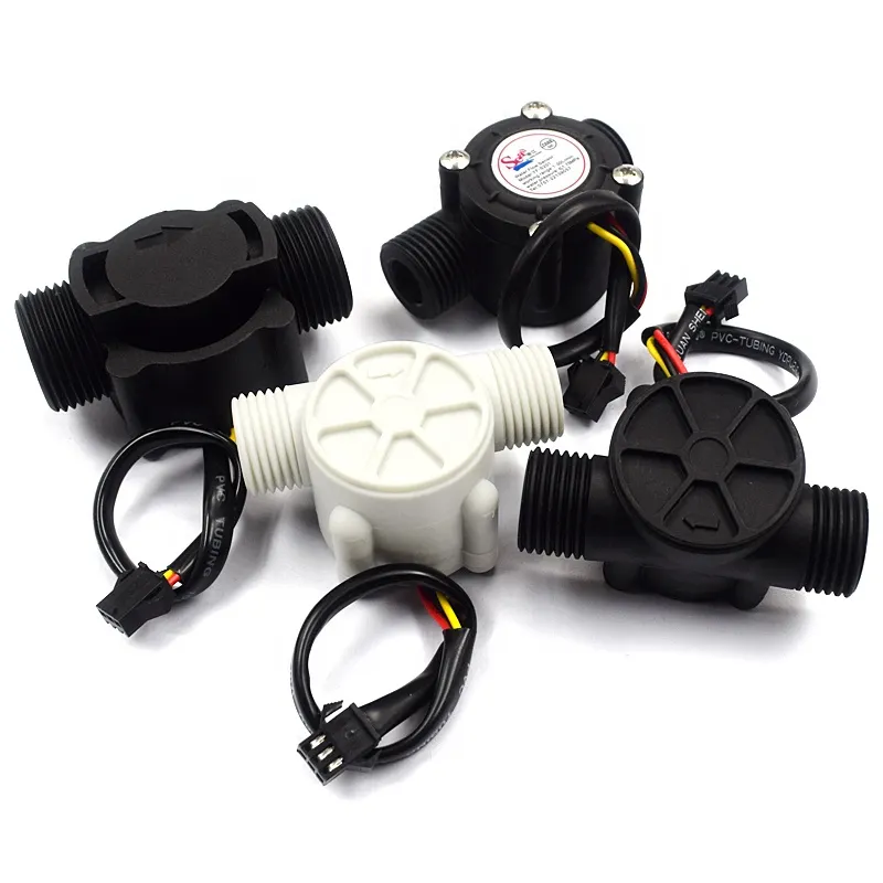 Water flow sensor YF-S201 G1/2" Hall Flow sensor G3/4" Water control 1 ...