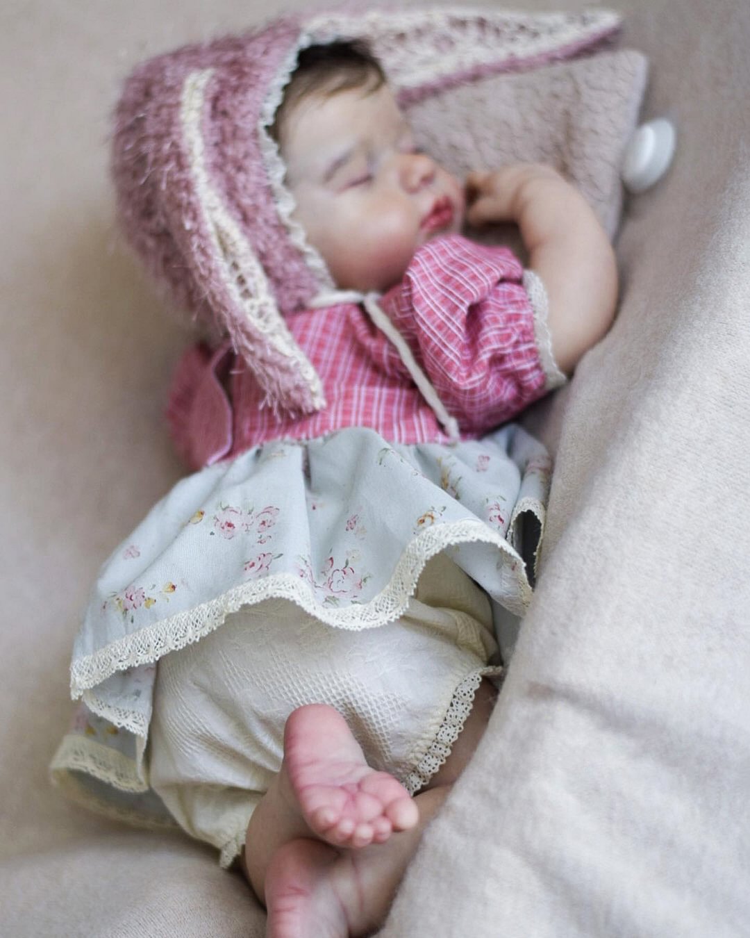 20" Cute Sleeping Reborn Baby Doll Girl With Silicone Vinyl Body Named ...