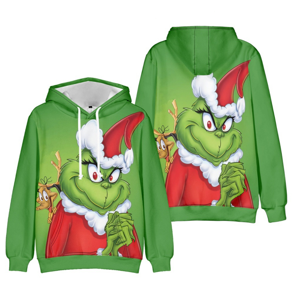 3D The Grinch Hoodie