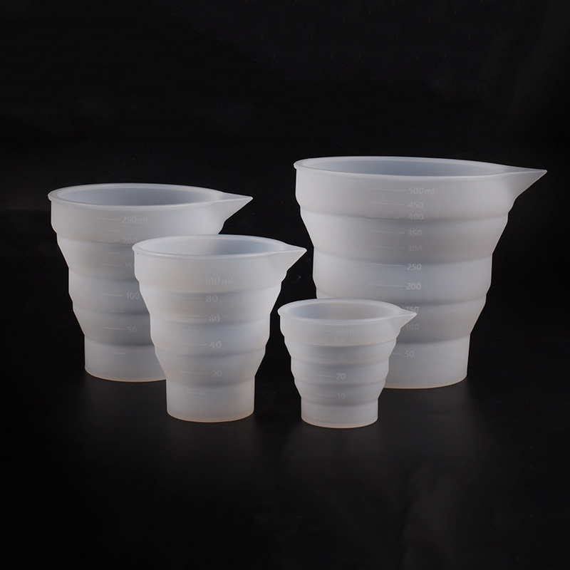 Get Precise With CrazyMold's Collapsible Silicone Measuring Cup ...