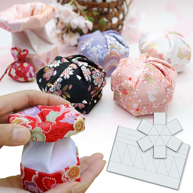 DIY Hexagon Fabric Twist Box - Tutorial included