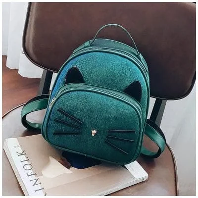 7 Colors Kawaii Glitter Cat Backpack SP1812128