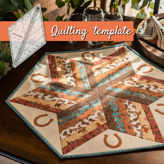 60 Degree Diamond Mini Ruler