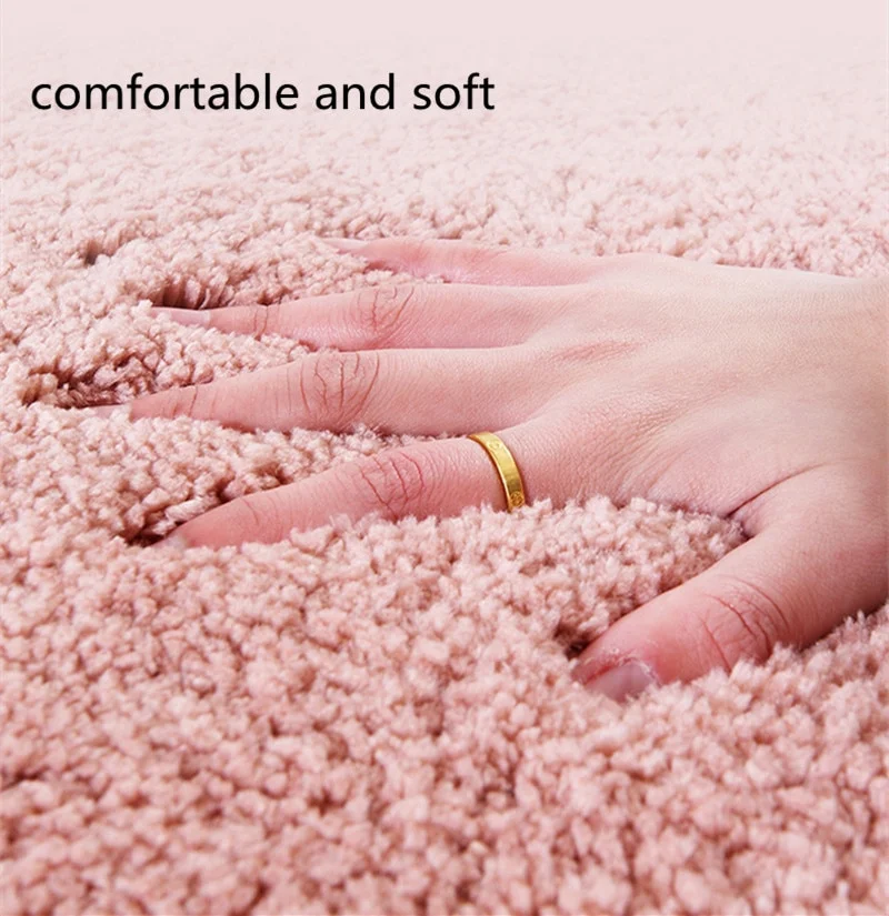 Nigikala Super Thick Fluff Fiber Bath Mat Shower Room Rugs Mats ...