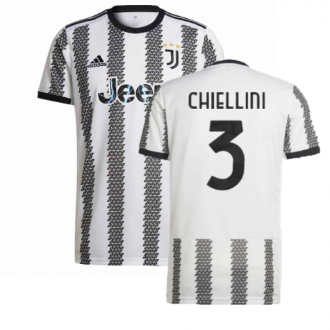 Juventus Giorgio Chiellini 3 Home Shirt Kit 2022/23