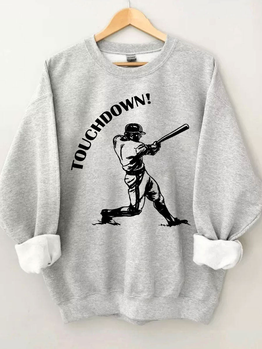 Touchdown Baseball Sweatshirt