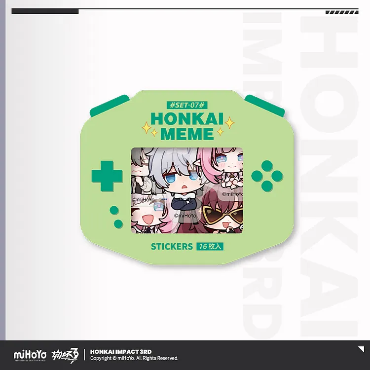 Honkai Impact 3rd MEME Emoji Sticker Set [Original Honkai Impact 3rd ...