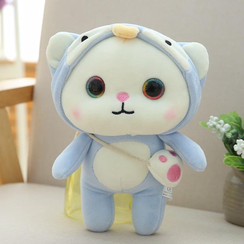 Camouflage Cat Plush Doll