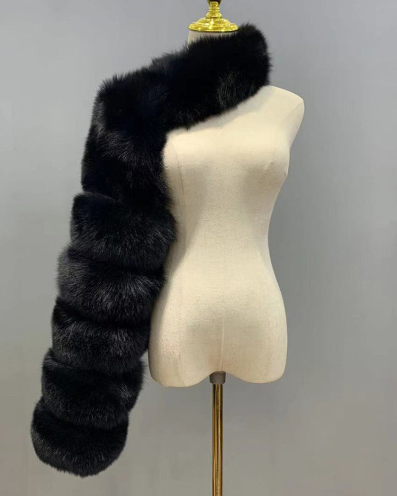 Fashion Fur Sleeve