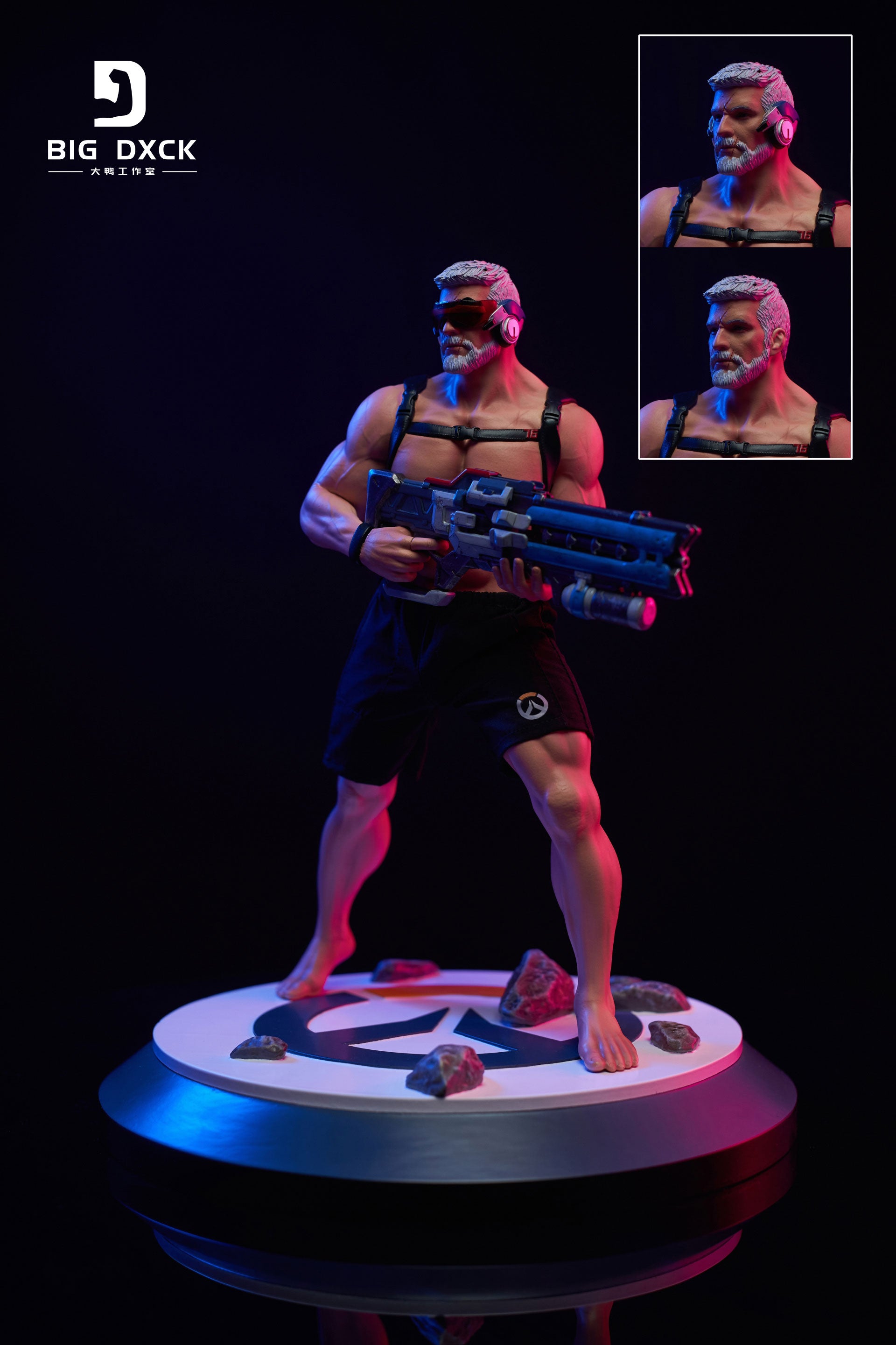1/6 Scale Soldier: 76 - Overwatch Resin Statue - Big Dxck Studio [In Stock]